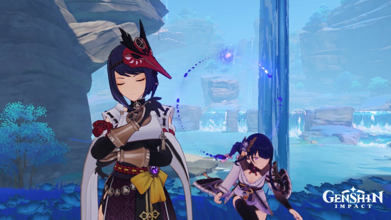 []Fighting Bosses in Inazuma with inazuma chars[]Genshin Impact[] - YouTube