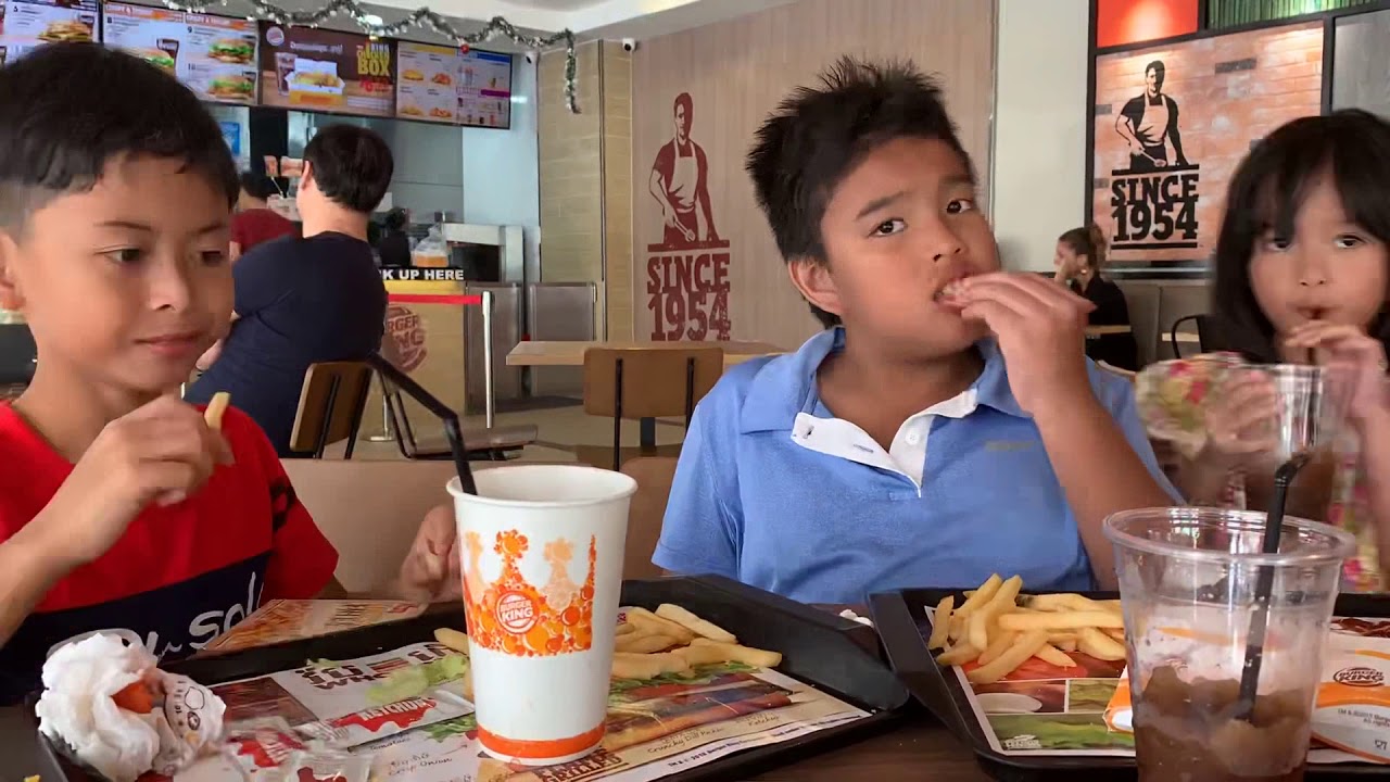 Eating French Fries Contest - YouTube