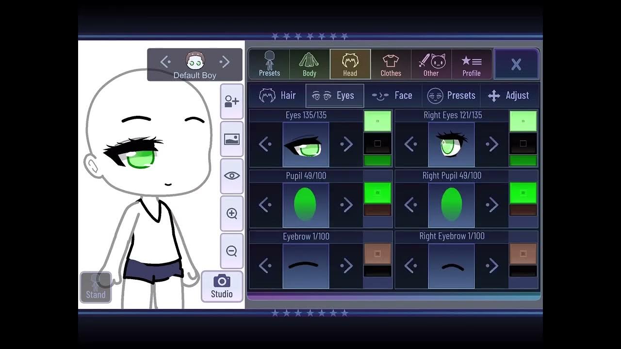Detailed Gacha Club Eye Youtube