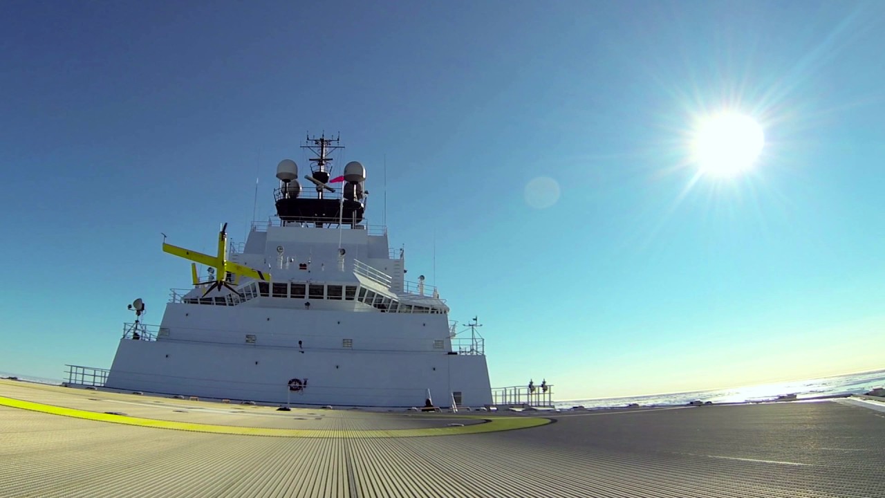 Aerovel Precision Fairweather Flexrotor Arctic Ocean - YouTube