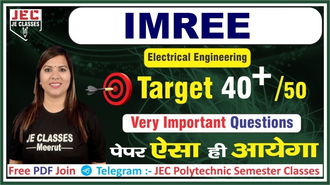 IMREE पेपर यही से आएगा || Very Most Important Questions 40+ Marks UPBTE ...
