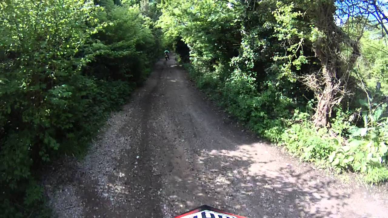 Green laning wouldham pilgrims way te510 crf450x - YouTube