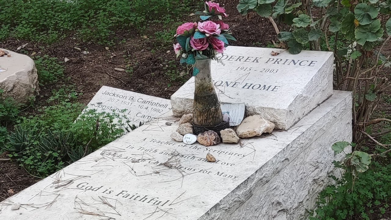 Where is famous Christian Bible Teacher Derek Prince buried in ...