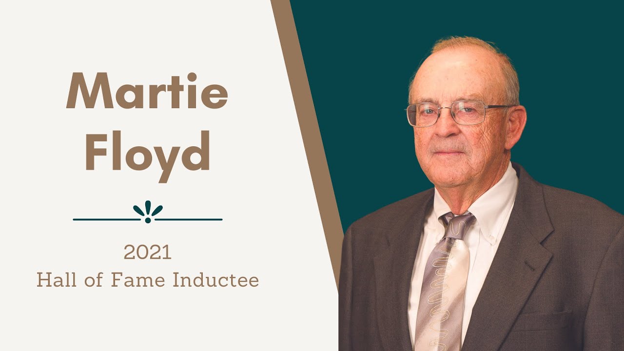 2021 Hall of Fame Inductee - Martie Floyd - YouTube