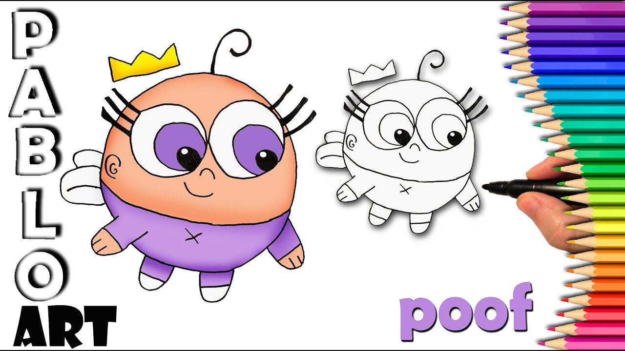 How to Draw Poof from The Fairly OddParents - Nickelodeon cartoon ...