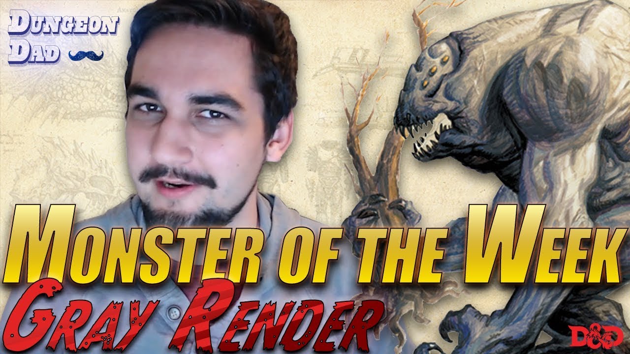A Monster That Will Tear You In Half - Gray Render - Monster of the ...