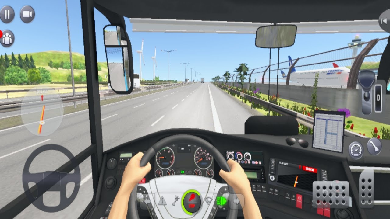 NEOPAN STARLINE DRIVING | BUS SIMULATOR ULTIMATE | ANDROID GAMEPLAY ...