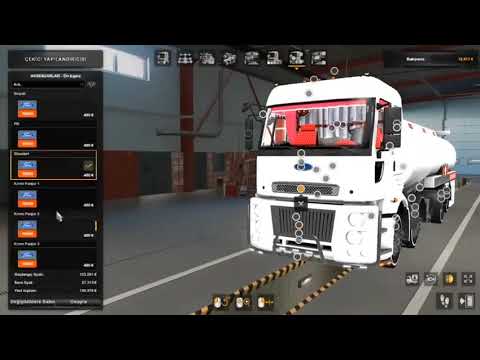 ETS 2 DE FAÇA FORD CARGO 3238 C / CARGOCULAR SERİ BEĞENDİ