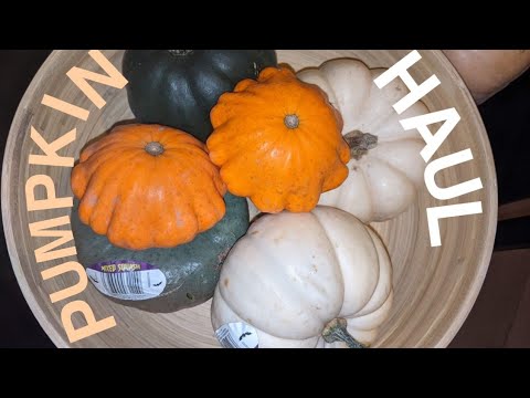 Autumn Pumpkin Haul | ইউকের দোকানে অনেক রকম মিষ্টি কুমড়া | - YouTube