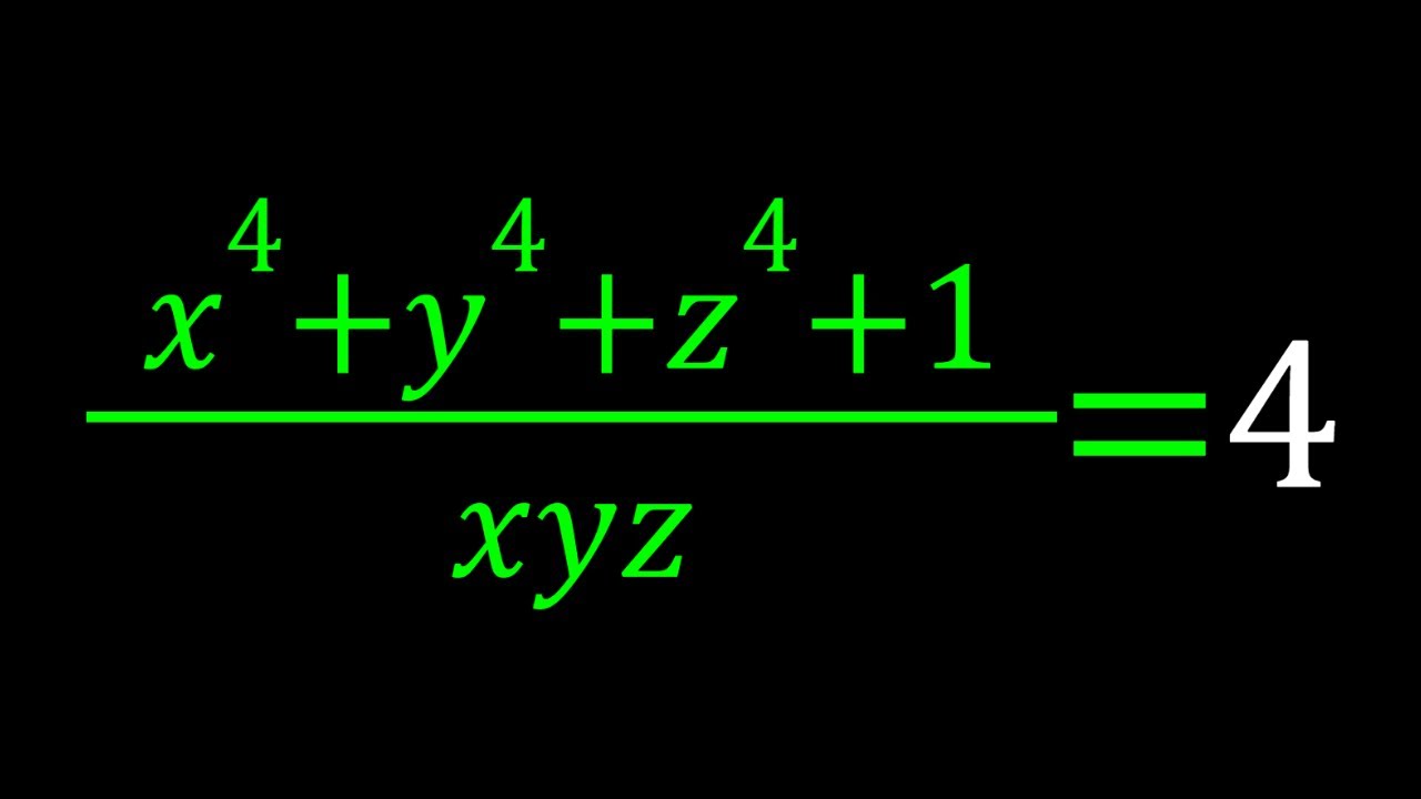 A Nice Polynomial Equation from Croatia - YouTube