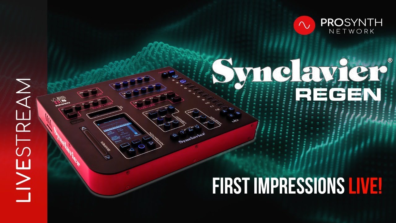 Pro Synth Network LIVE! - Synclavier Regen Special - YouTube