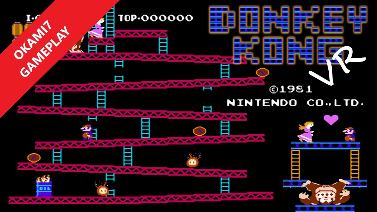 Donkey Kong VR sur Oculus Quest 3 - YouTube