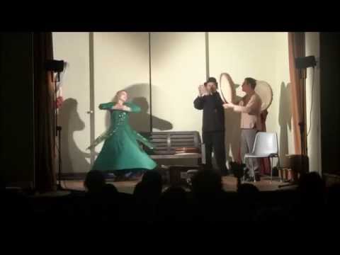 Persian Dance improvisation with live music by Apsara