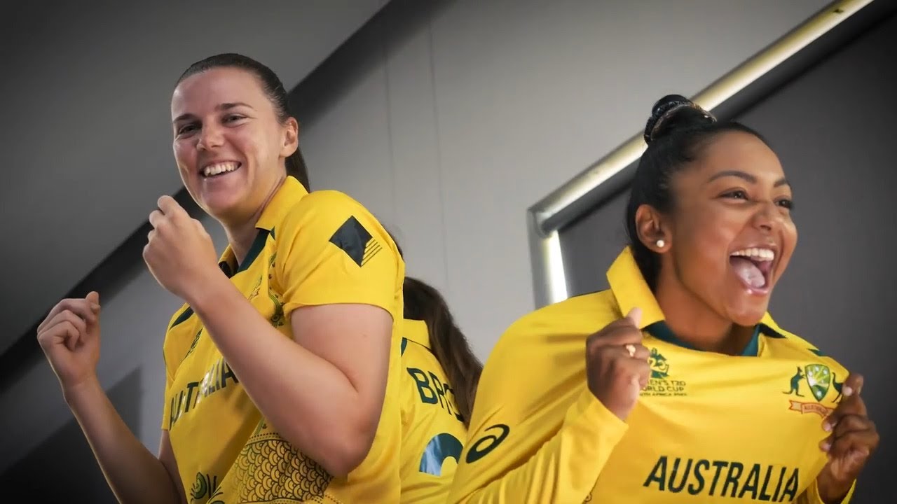 Lights, camera, action! Aussies kit up for the World Cup | ICC Women's T20 World Cup 2023 - YouTube