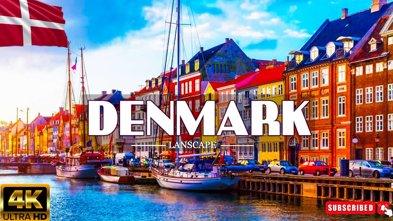 TRAVEL AROUND DENMARK 4K UHD | Wonderful Natural Landscape With Calming ...