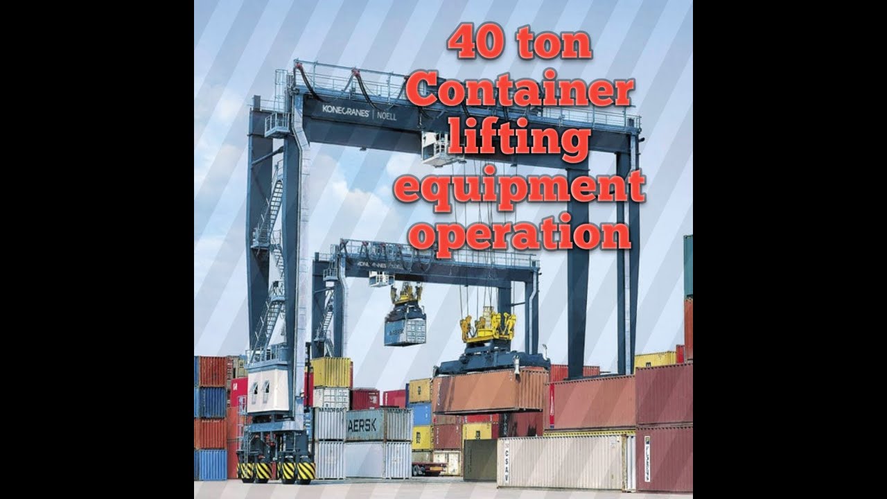 Container Handling (RTG) Operation in Operator cabin View. #jaystamil ...