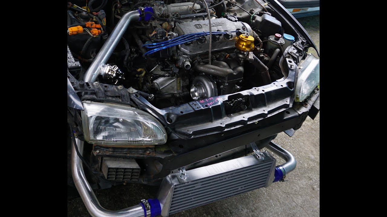 Turbo civic build - YouTube