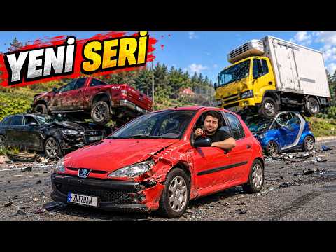 Çılgın Trafik Ama Her Kazada Yeni Araba! │ Beam.ng Drive