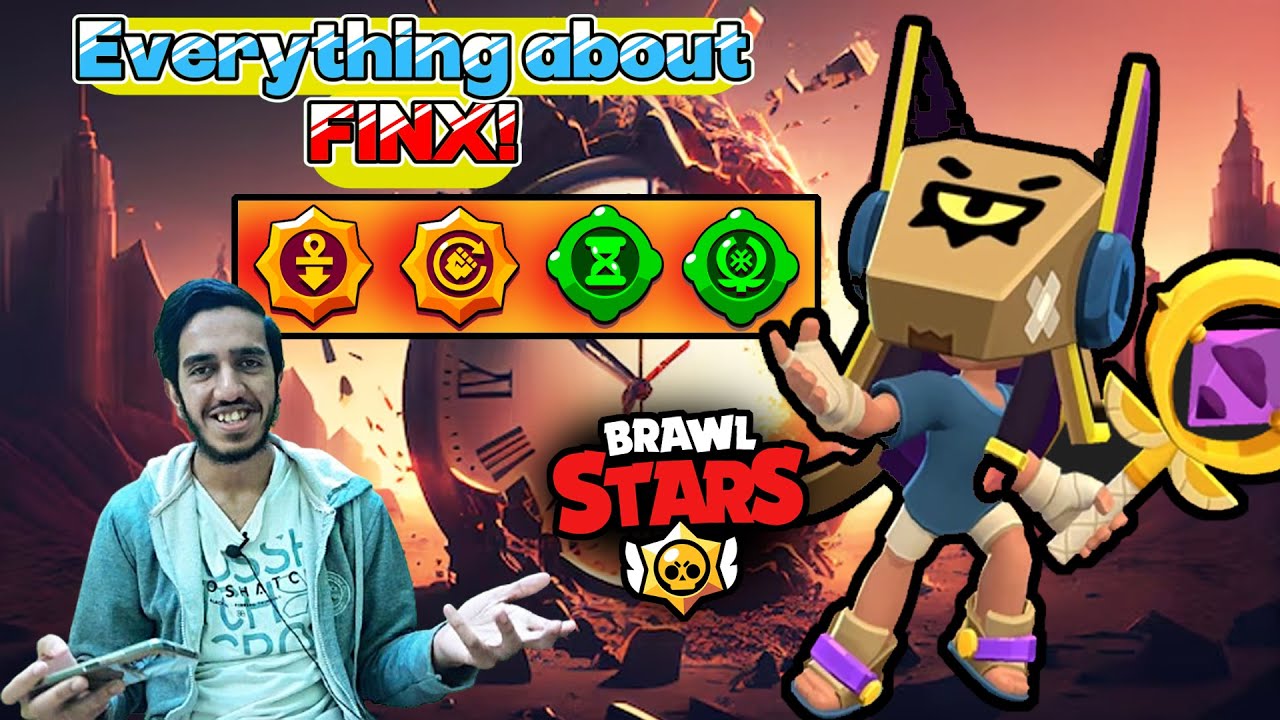 FINX explained : Super, Star powers, Gadgets, Mechanics - Brawl stars ...