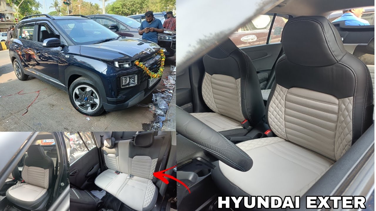 HYUNDAI EXTER INSTALLED PREMIUM SEAT COVER AT LAXMAN AUTO STORES -SION ...