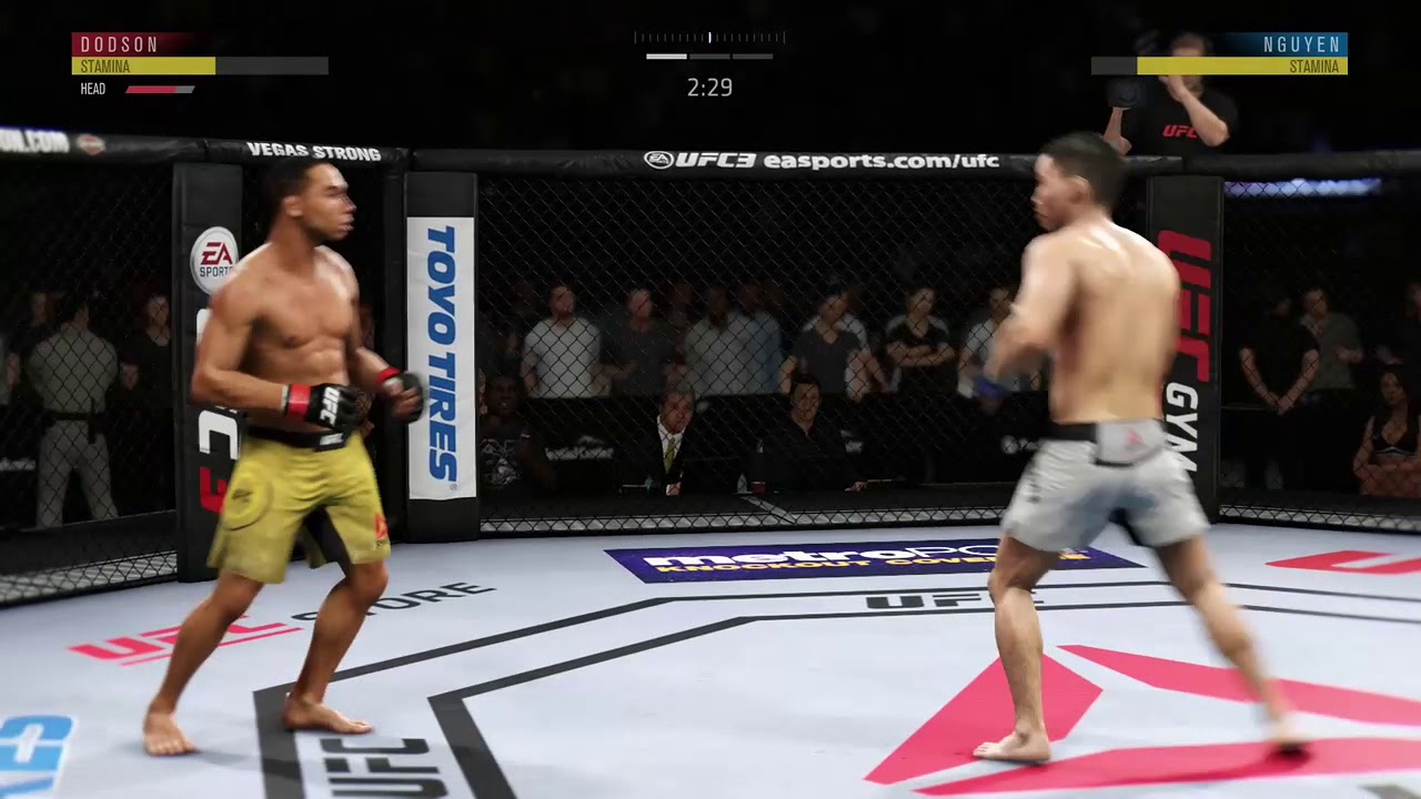 UFC 3 Double Kick Knockout - YouTube