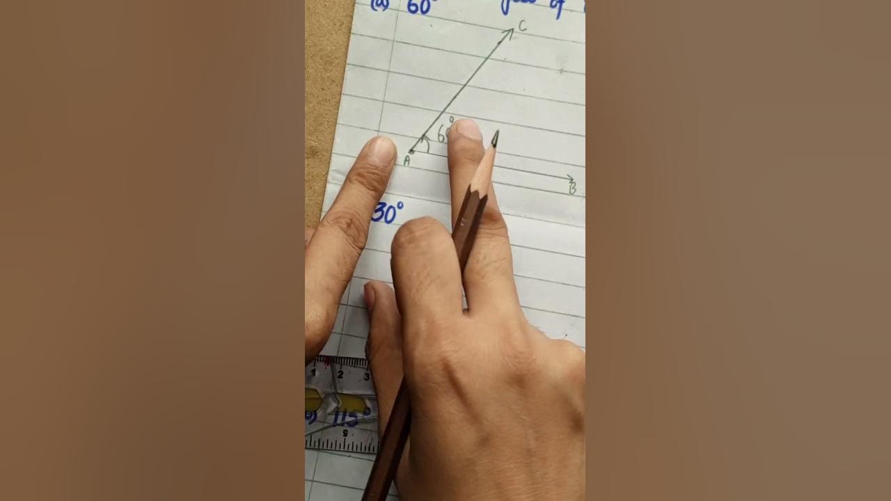 Geometry class 4, Construction of angles, acute, obtuse and right angles. - YouTube