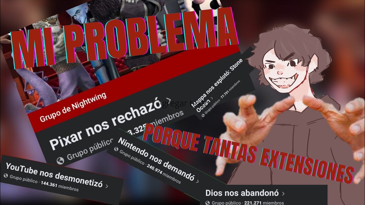 MI PROBLEMA CON PIXAR NOS RECHAZO - YouTube