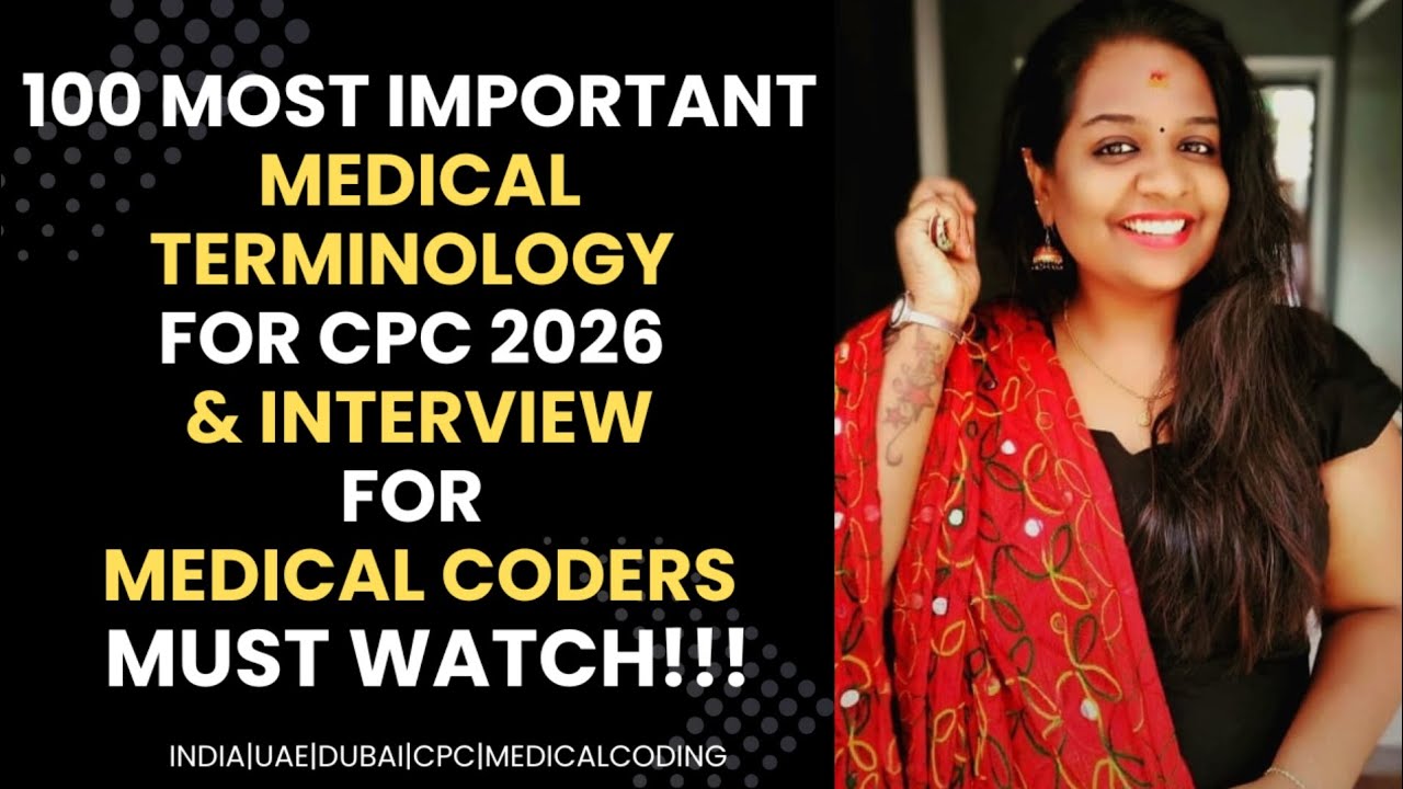 Beginner Medical Coding Terms You MUST Know | CPC Exam 2026 Study ...