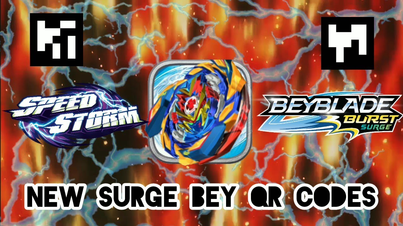 New Surge Bey (Mirage Fafnir, Raid Luinor...) Qr Codes - Beyblade Burst ...