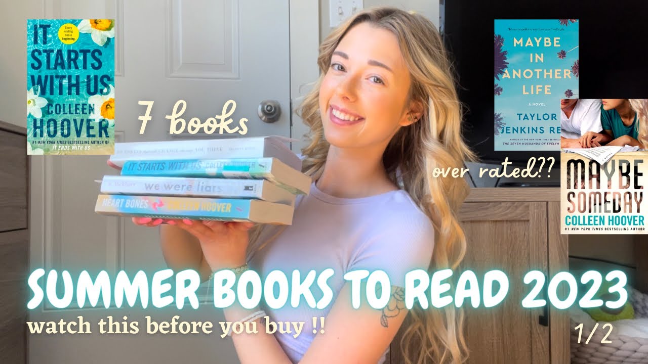 BOOKS TO READ SUMMER 2023 *books ive read this month / book review ...