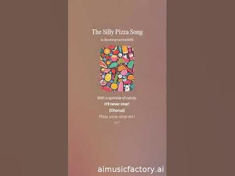 The Silly Pizza Song - YouTube
