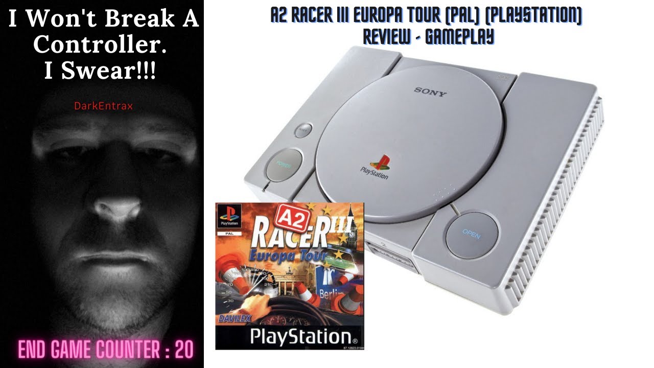 A2 Racer III Europa Tour (PAL) (Playstation 1) Review - Gameplay ...