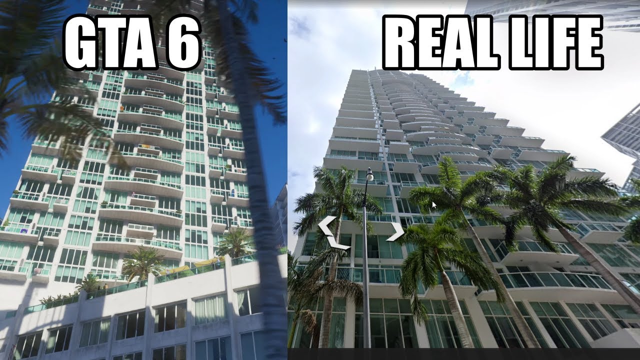 GTA 6 LOCATIONS IN REAL LIFE (GOOGLE EARTH) - YouTube