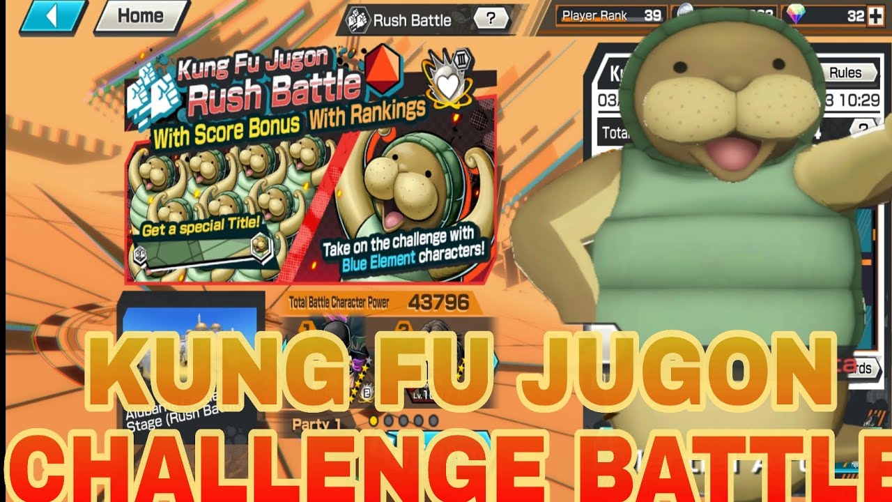 KUNG FU JUGON RUSH BATTLE GAMEPLAY | OPBR | ONE PIECE BOUNTY RUSH - YouTube