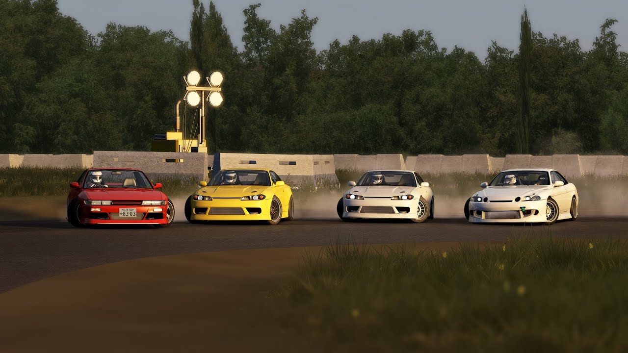 Assetto Corsa l Lime Rock WDTS Car Pack l Cinematic Drifting - YouTube