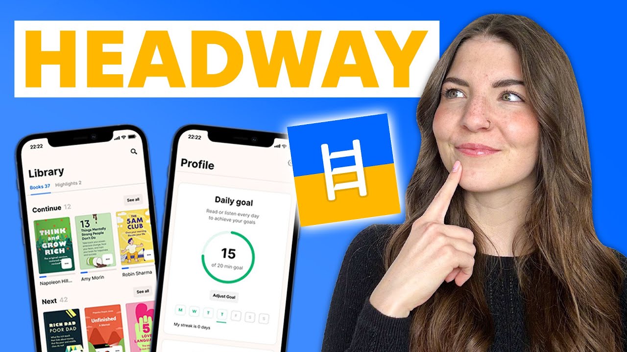 Headway: Daily Book Summaries | Review - YouTube