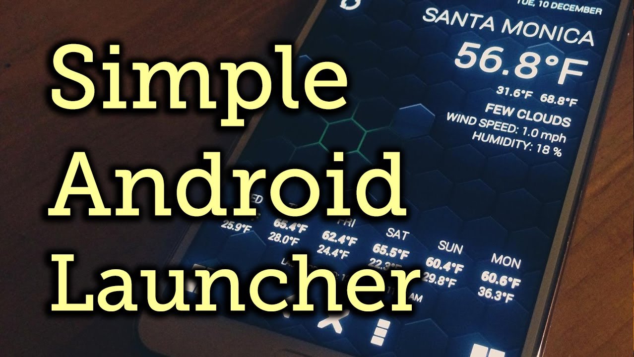 Keep Things Clean & Simple with This Minimalistic Android Launcher ...