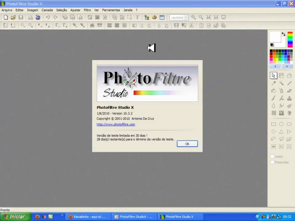 Como Registrar o PhotoFiltre Studio X. - YouTube