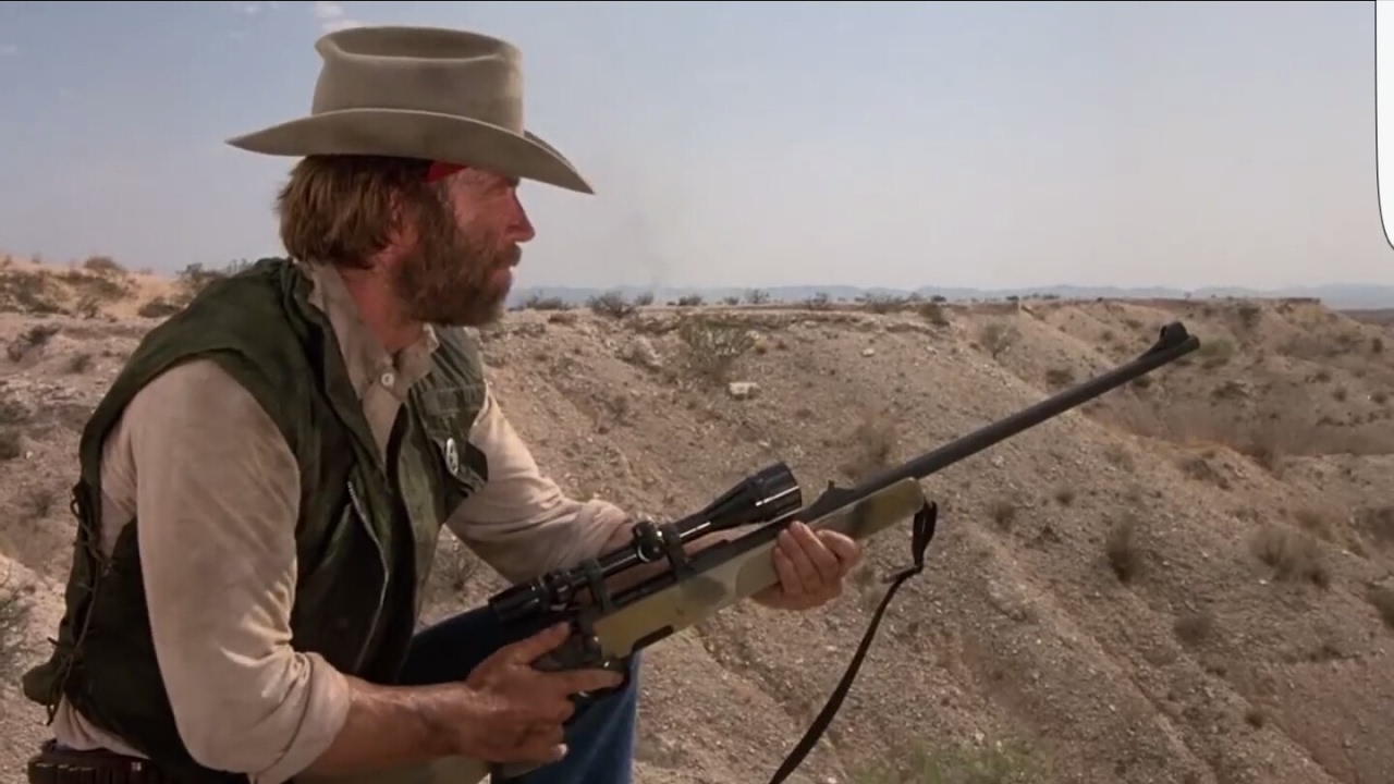 Chuck Norris SHOOTING Random - YouTube