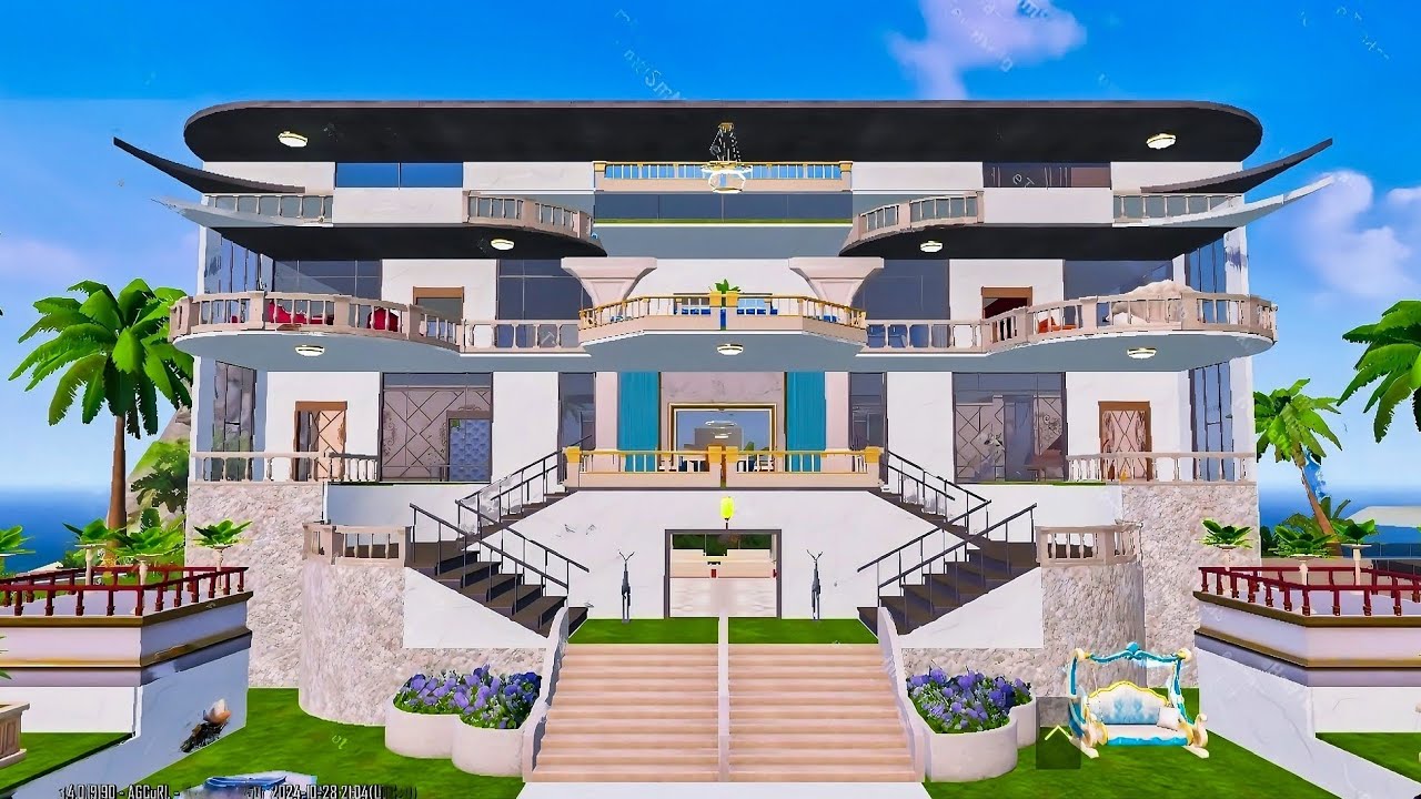 New PUBG Mobile House Design for Level 27-28: Swimming Pool Build 💥 ...