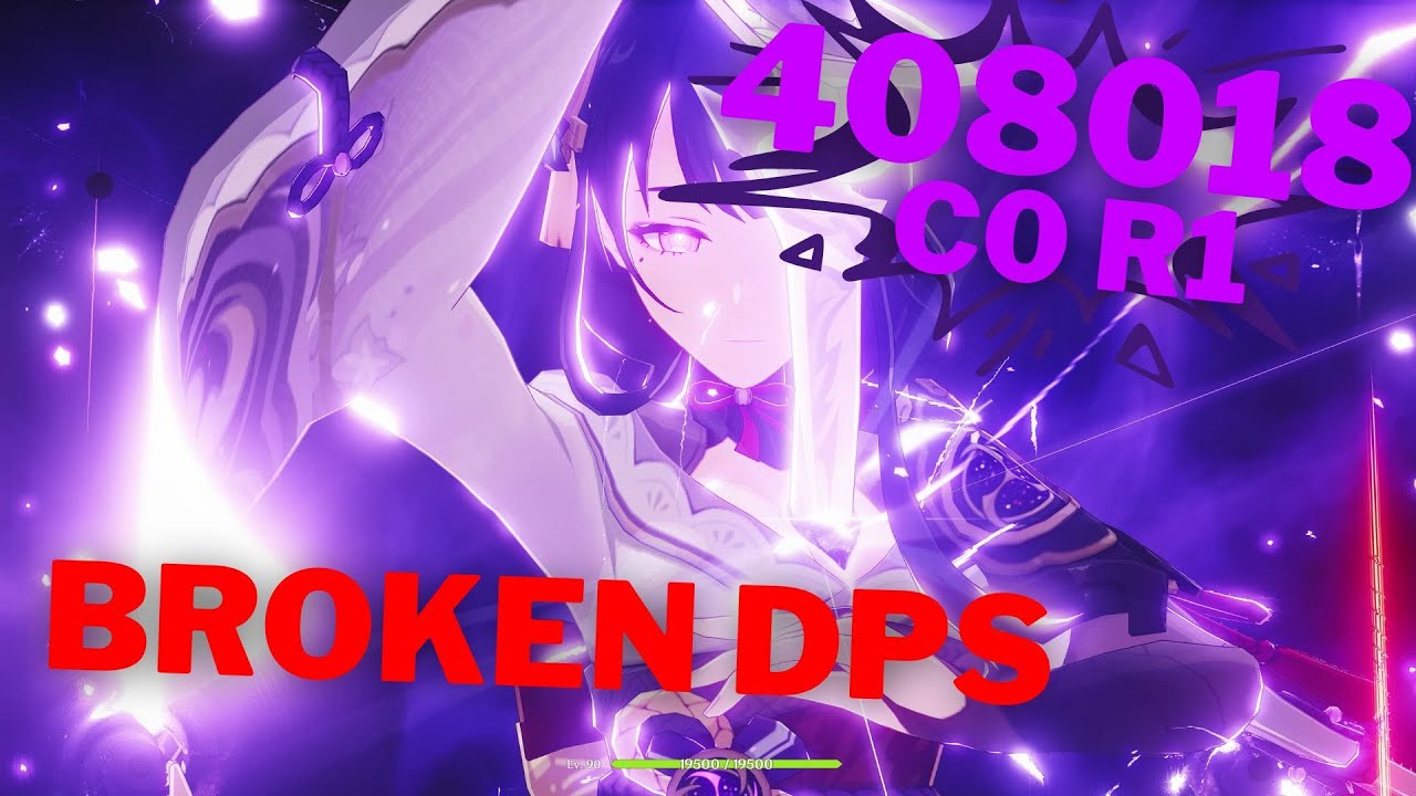 AR60 C0 Raiden Showcase! How Good Is She? | Genshin Impact - YouTube