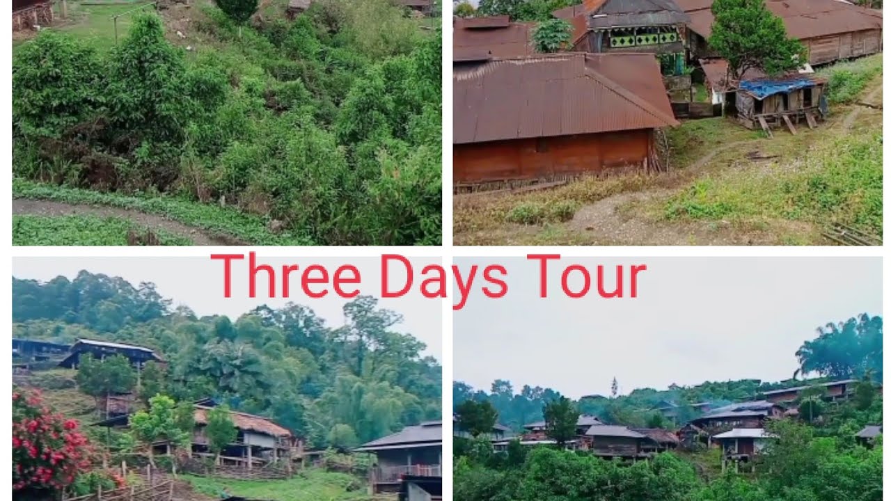 A Four Beautiful Villages of Upper siang (AP) Under Tuting Circle - YouTube