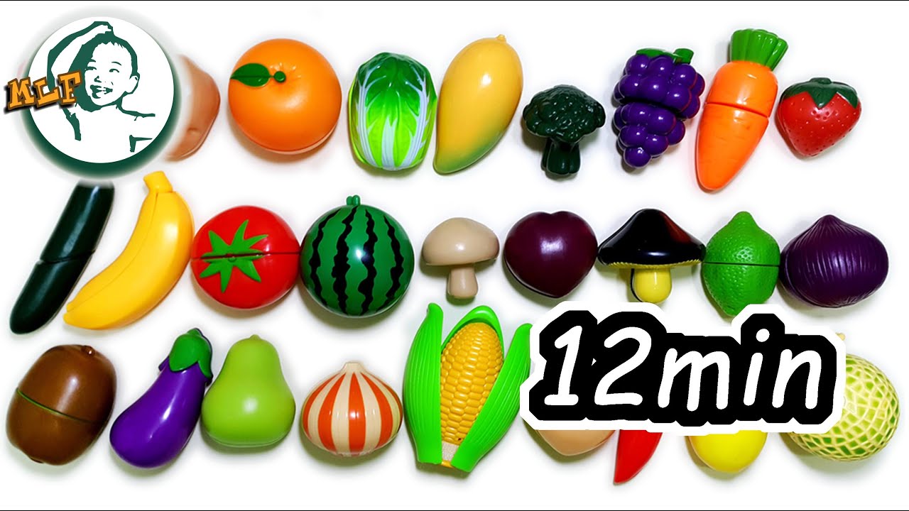 Learn fruits and vegetables for kids | collection videos - YouTube