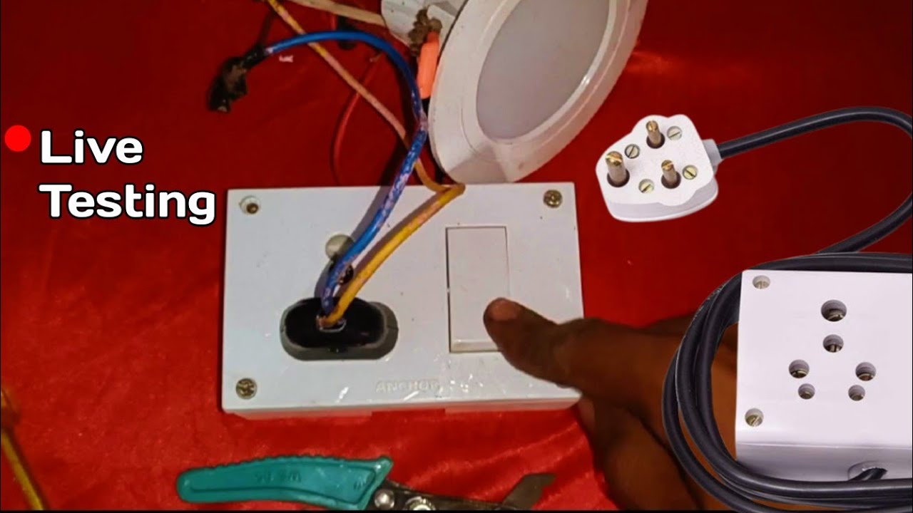 |Power Board Withbox Wiring |16 amp Socket Board Connection@electrician ...