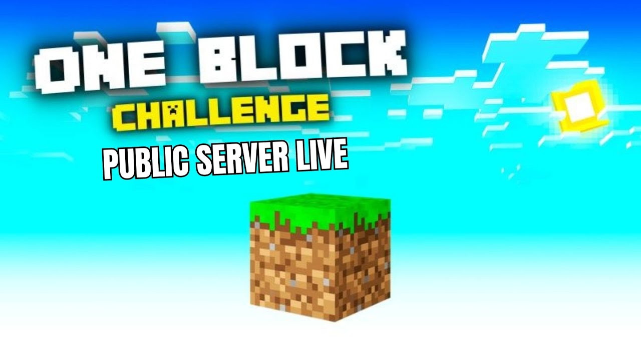 One Block Public SMP in Minecraft! - Rhyme Gaming - YouTube