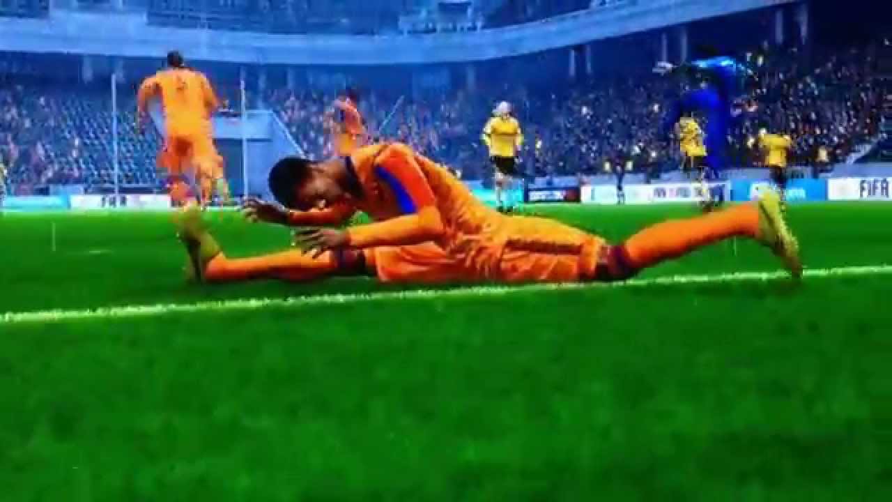 FIFA 15 - FUNNIEST GLITCH EVER - YouTube