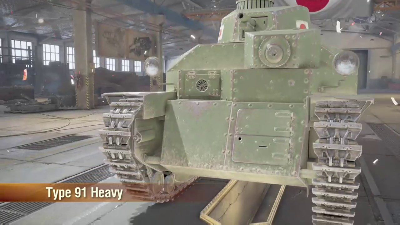 Unlocking the Japanese Type 91 Heavy, World of Tanks - YouTube