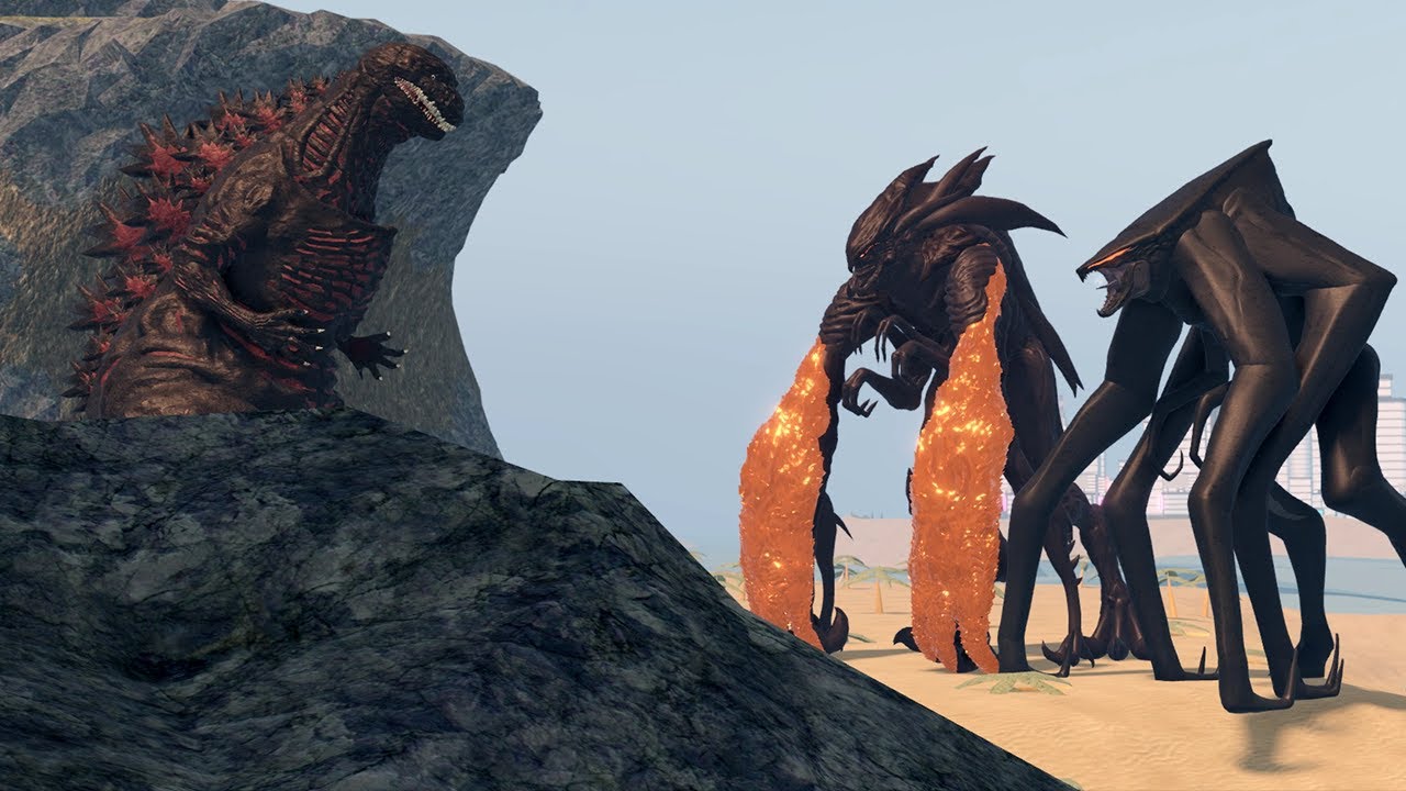 Roblox Kaiju Universe: Shin Godzilla vs Muto Prime and Female Muto ...