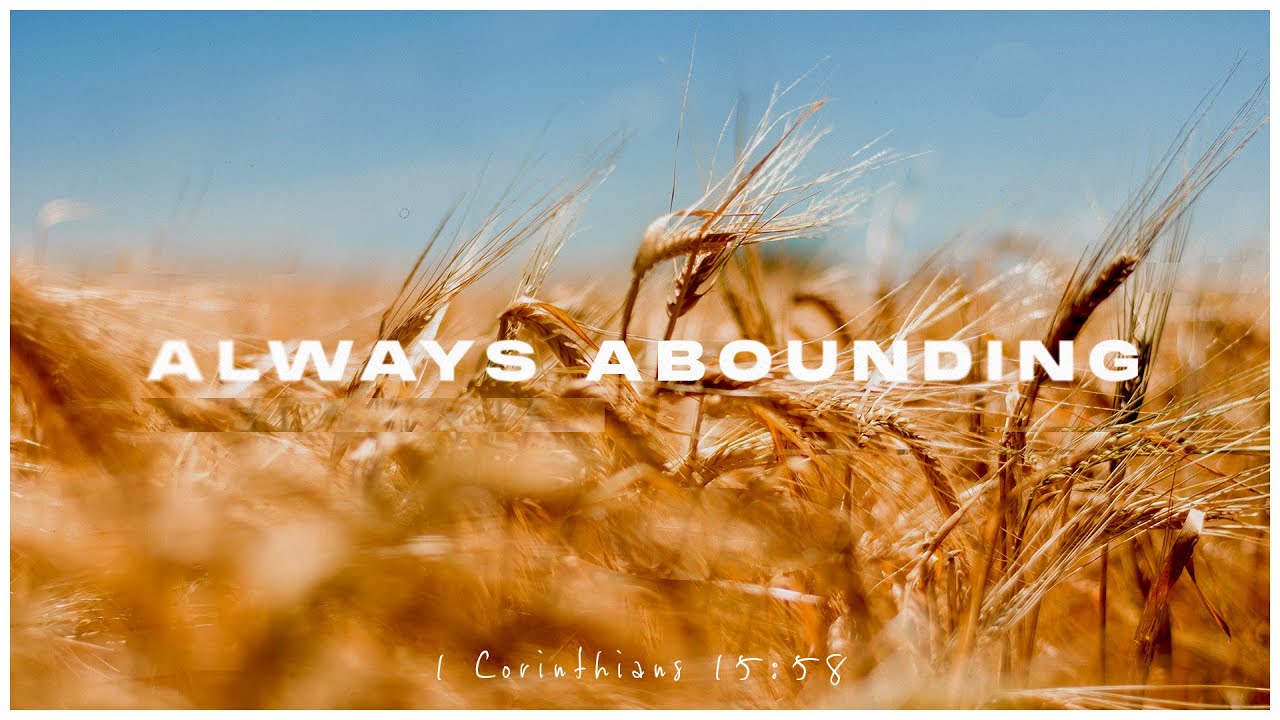 Worship Service LIVE | Always Abounding | Pastor Doug Meye - YouTube