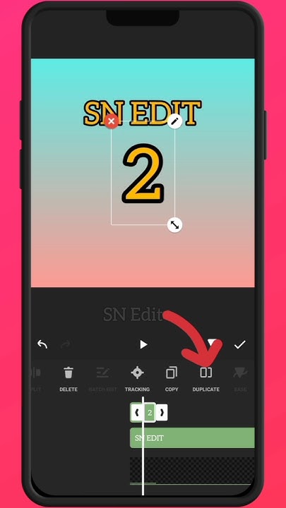 Count up number animation editing tutorial android. Number template editing tutorial mobile # ...